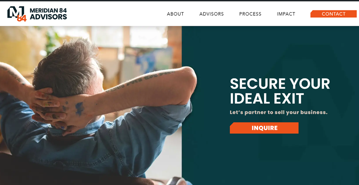 Meridian 84 Advisors | Your reliable partner for a successful business sale.